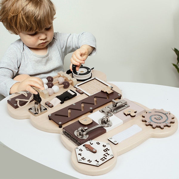 Bear Busy Board - Etsy