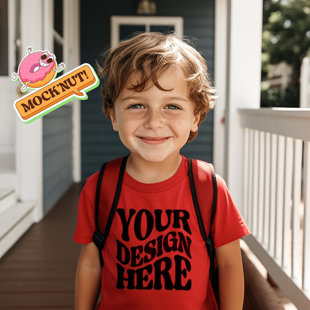 Back to School Mockup First Day of School Mockup Kindergarten Mockup ...