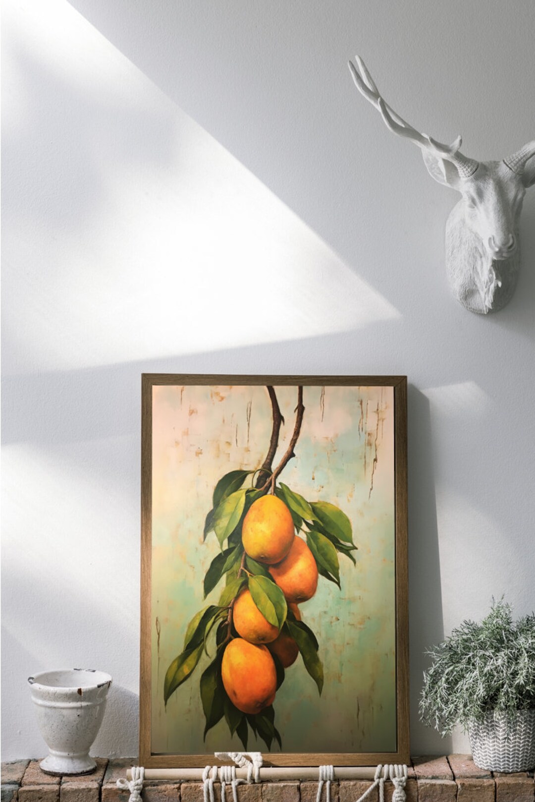 Vintage Mango Painting| Wall Art | Digital Download - Etsy