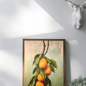 Vintage Mango Painting| Wall Art | Digital Download - Etsy