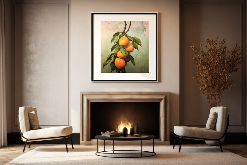Vintage Mango Painting| Wall Art | Digital Download - Etsy