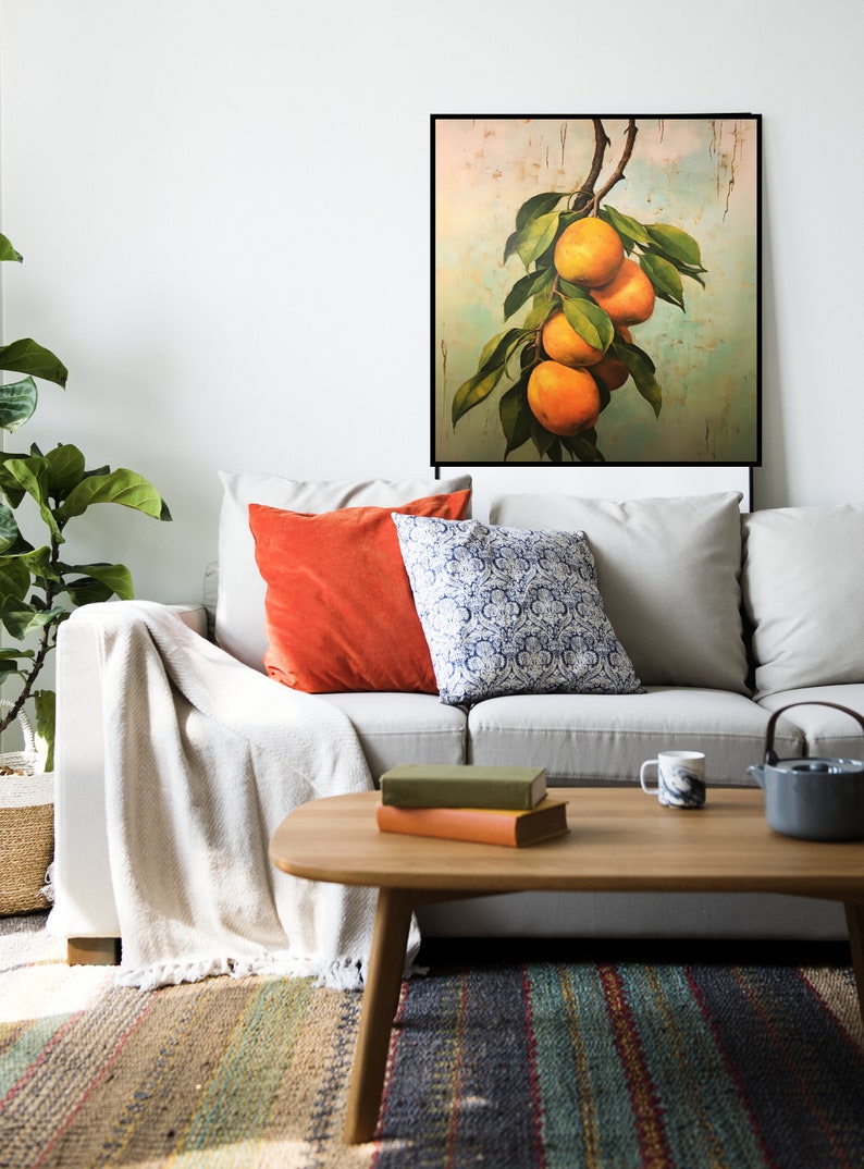 Vintage Mango Painting| Wall Art | Digital Download - Etsy