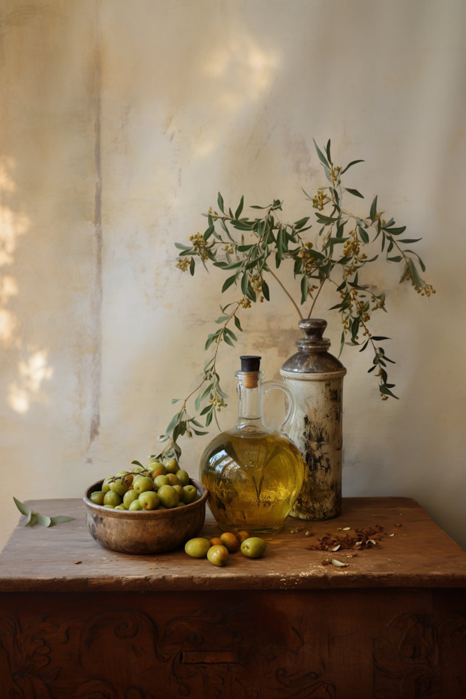 Olive Oil Painting | Olive Oil Printable | Olive Digital Print ...