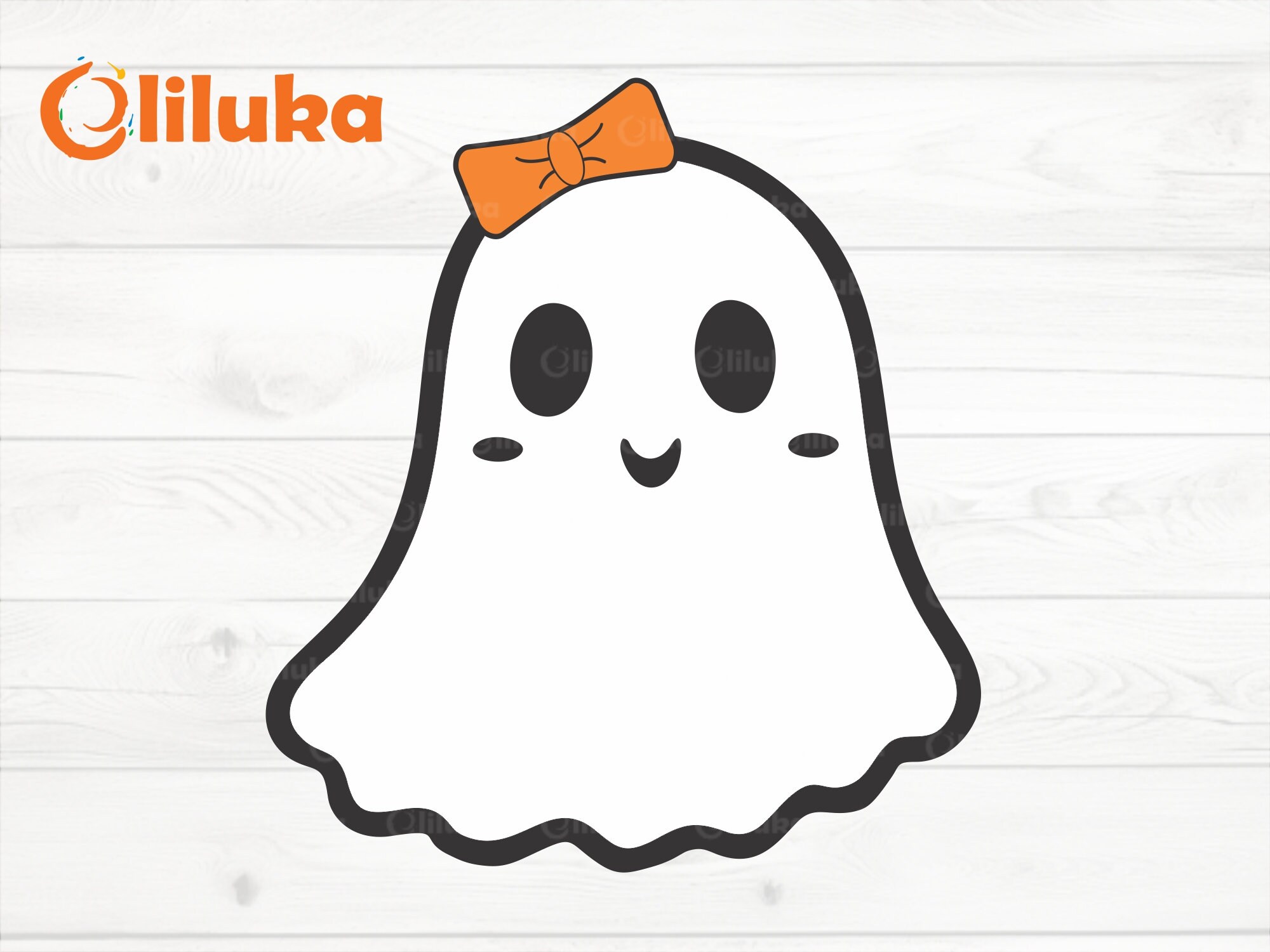 Cute Girl Boy Ghost Halloween, Clip Art, File Bundle Svg Png - Etsy