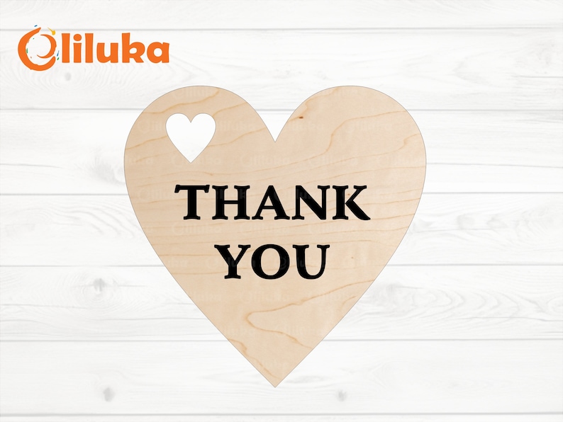 Hearts Thank You Token, Pocket Heart SVG, Love Thank You Gift Svg ...