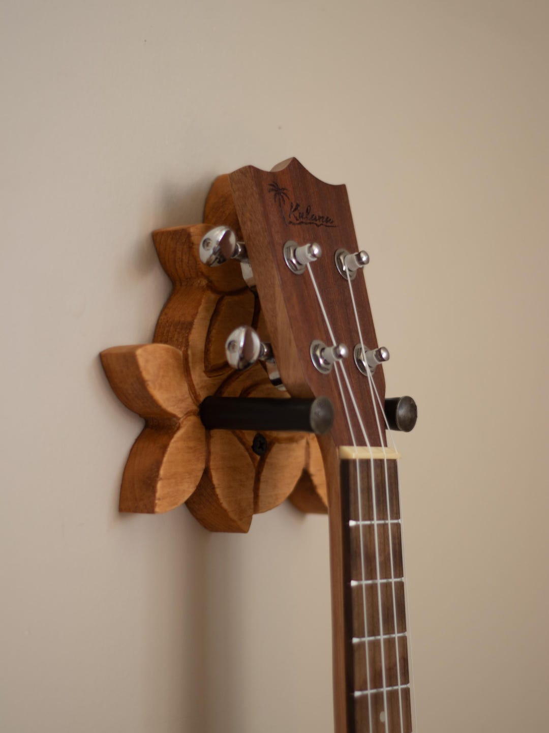 Unique Flower Ukulele Wall Mount Handmade Artisanal Rustic - Etsy