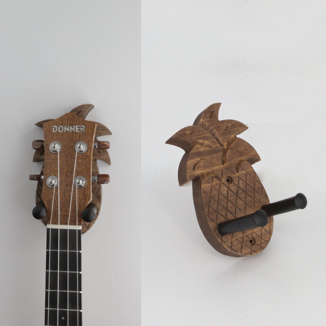 Unique Ukulele Wall Mount Pineapple - Etsy