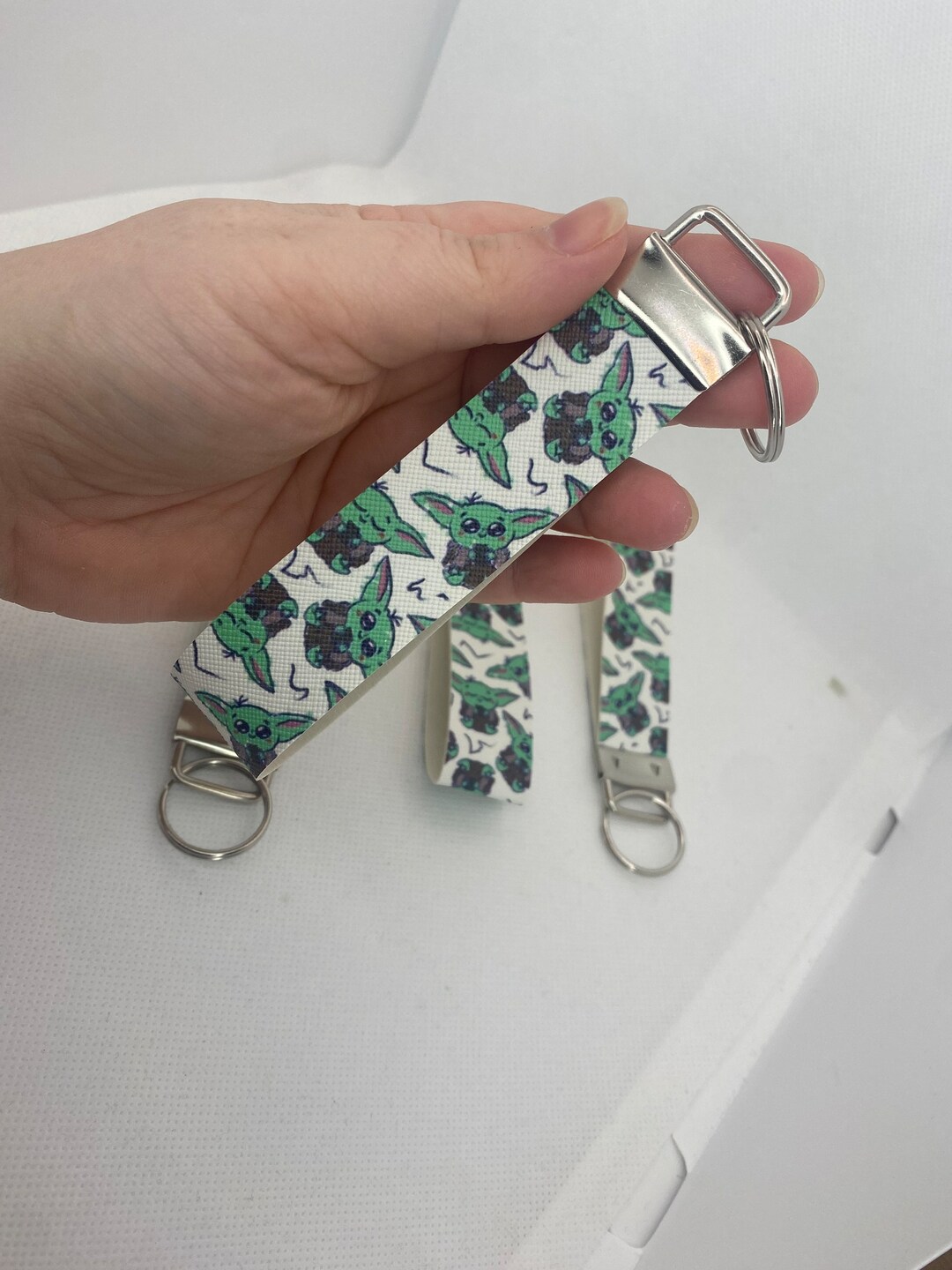 Star Wars- Baby Yoda- Grogu Key Fob - Etsy