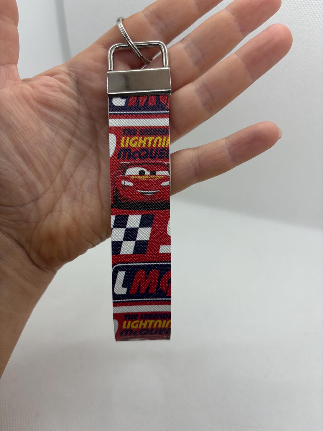 Lightning Mcqueen - Cars - Key Fob - Etsy