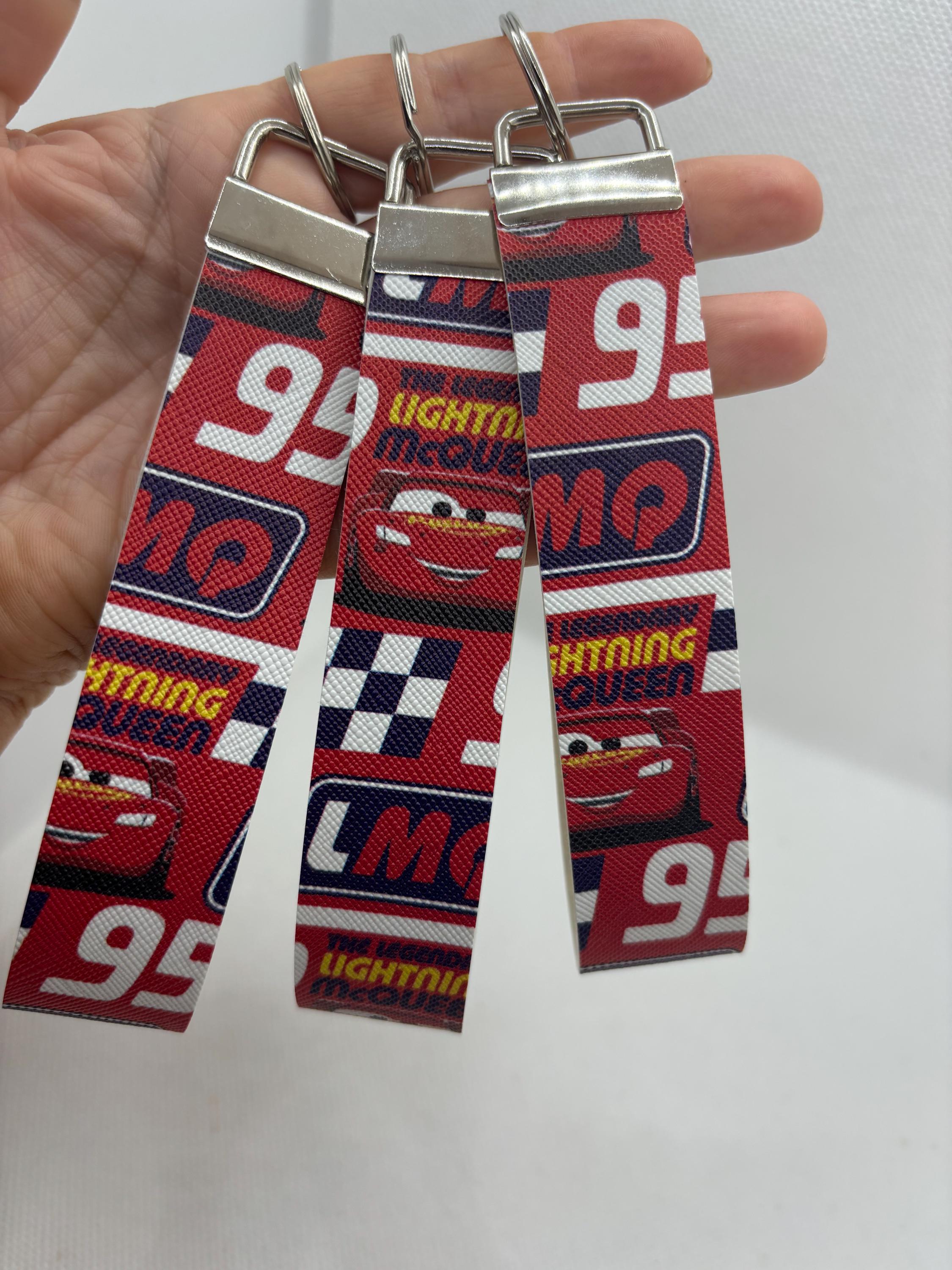 Lightning Mcqueen - Cars - Key Fob - Etsy