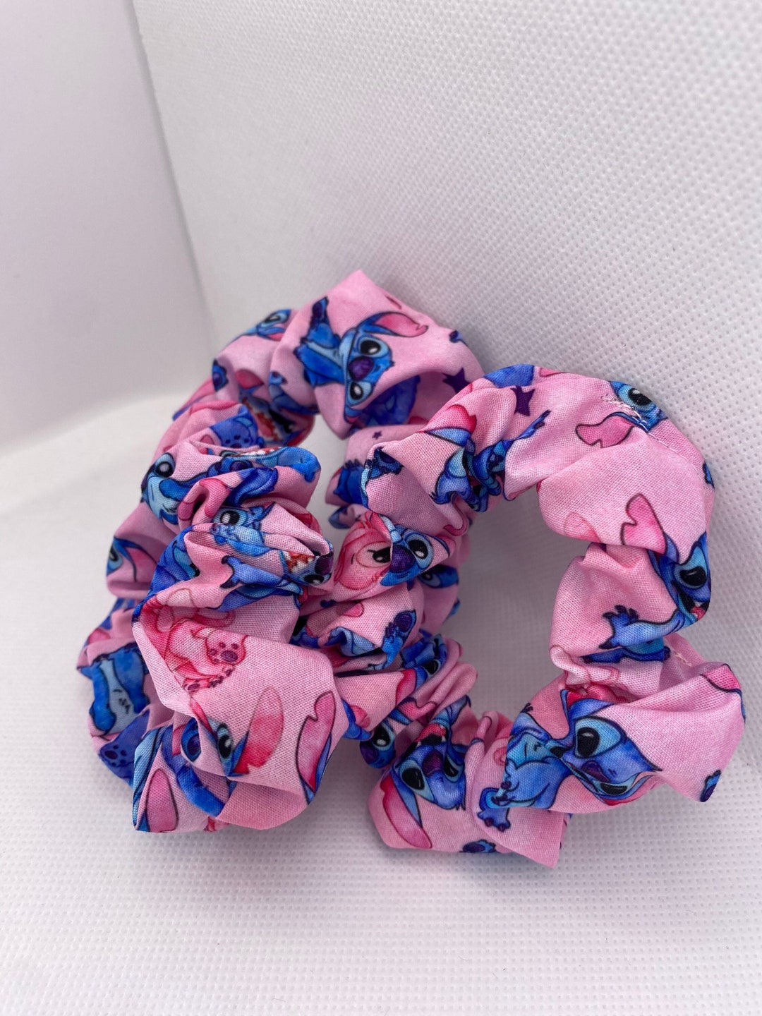 Stitch and Angel Scrunchie - Etsy