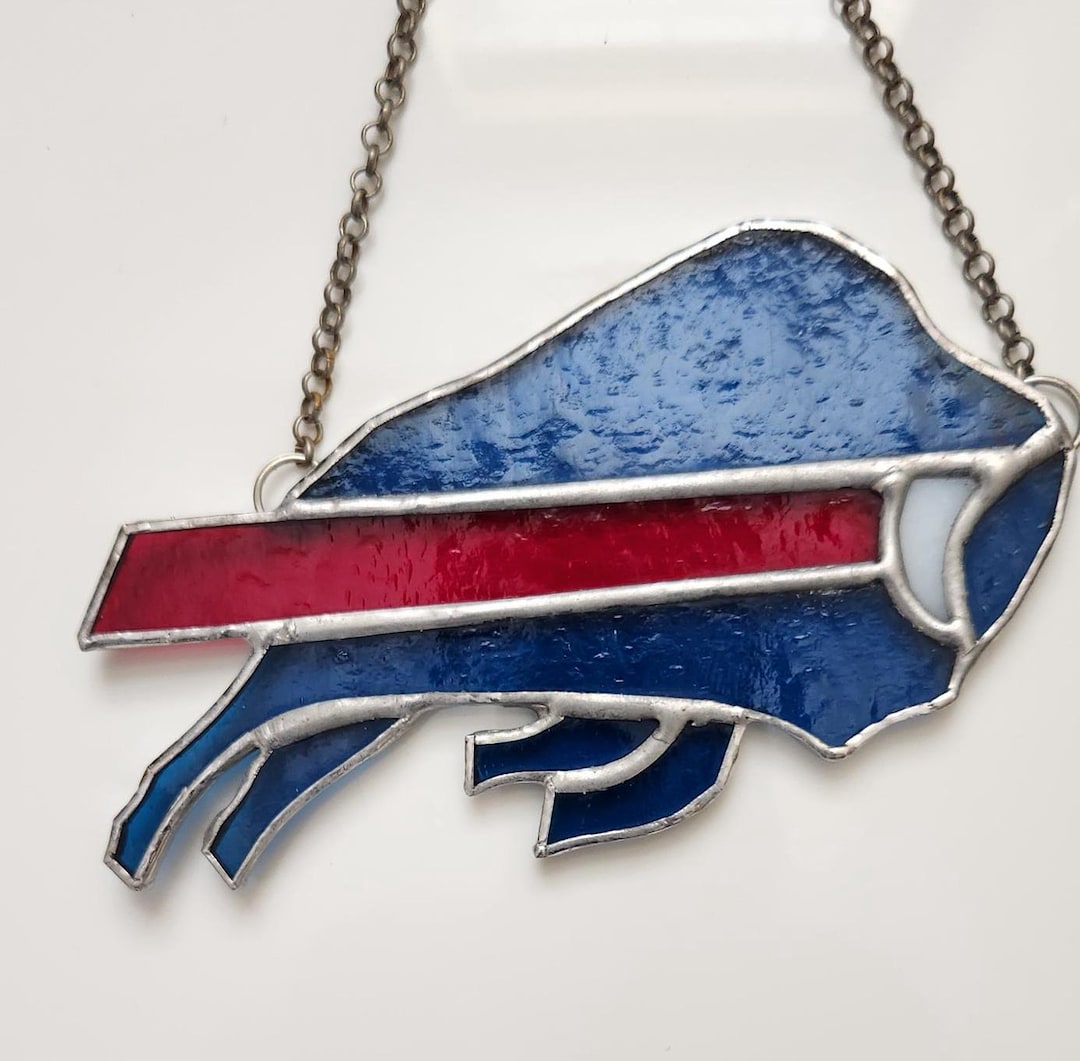 Buffalo Bills 4 Stained Glass Suncatcher - Etsy