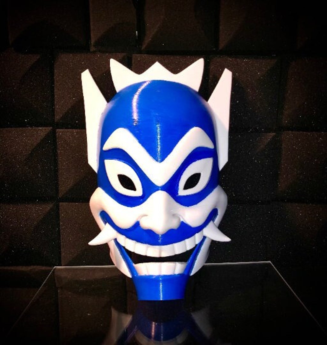 Blue Spirit Mask Avatar Cosplay Prince Zuko's Mask Mask Replica/costume ...