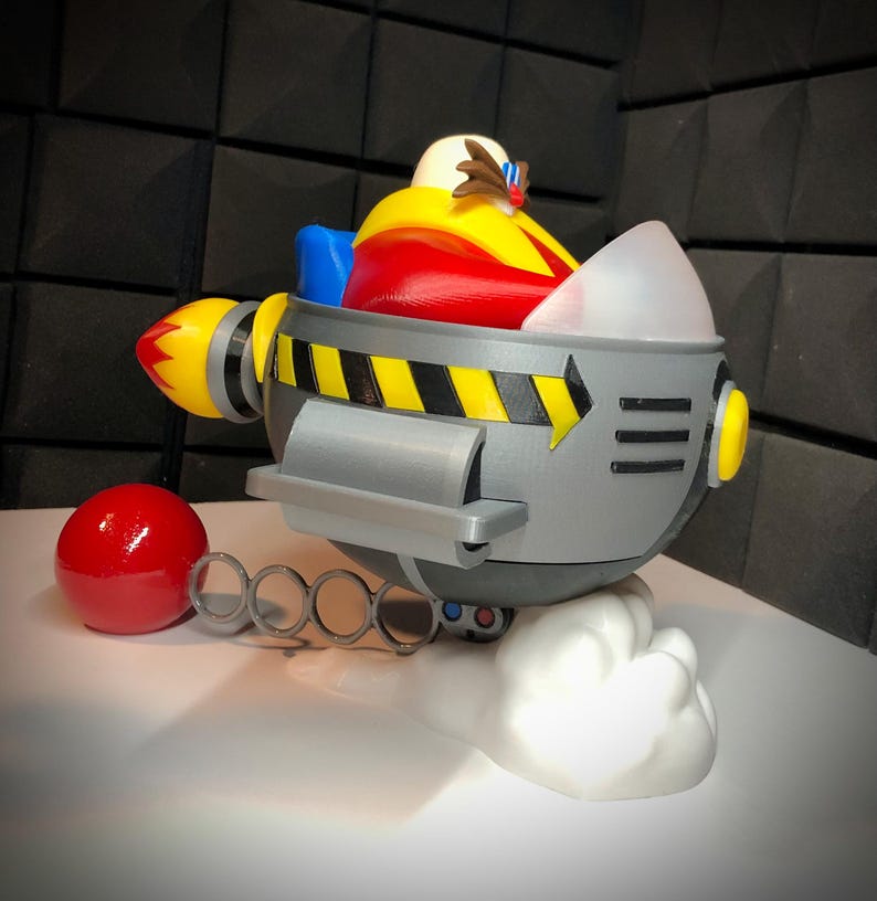 Dr Eggman (figure/decoration) (sonic the Hedgehog) - Etsy