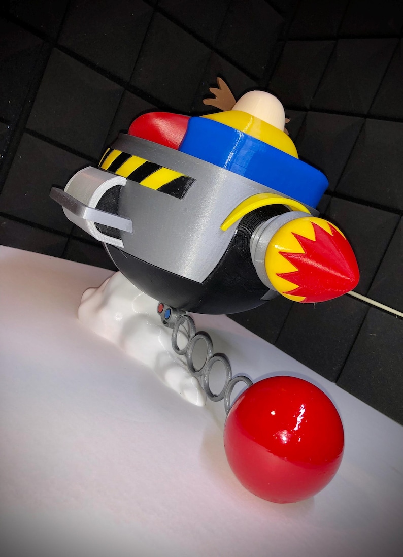Dr Eggman (figure/decoration) (sonic the Hedgehog) - Etsy