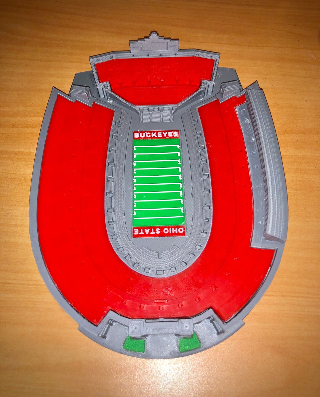 Ohio State Buckeyes Football Stadium Scale Model the - Etsy