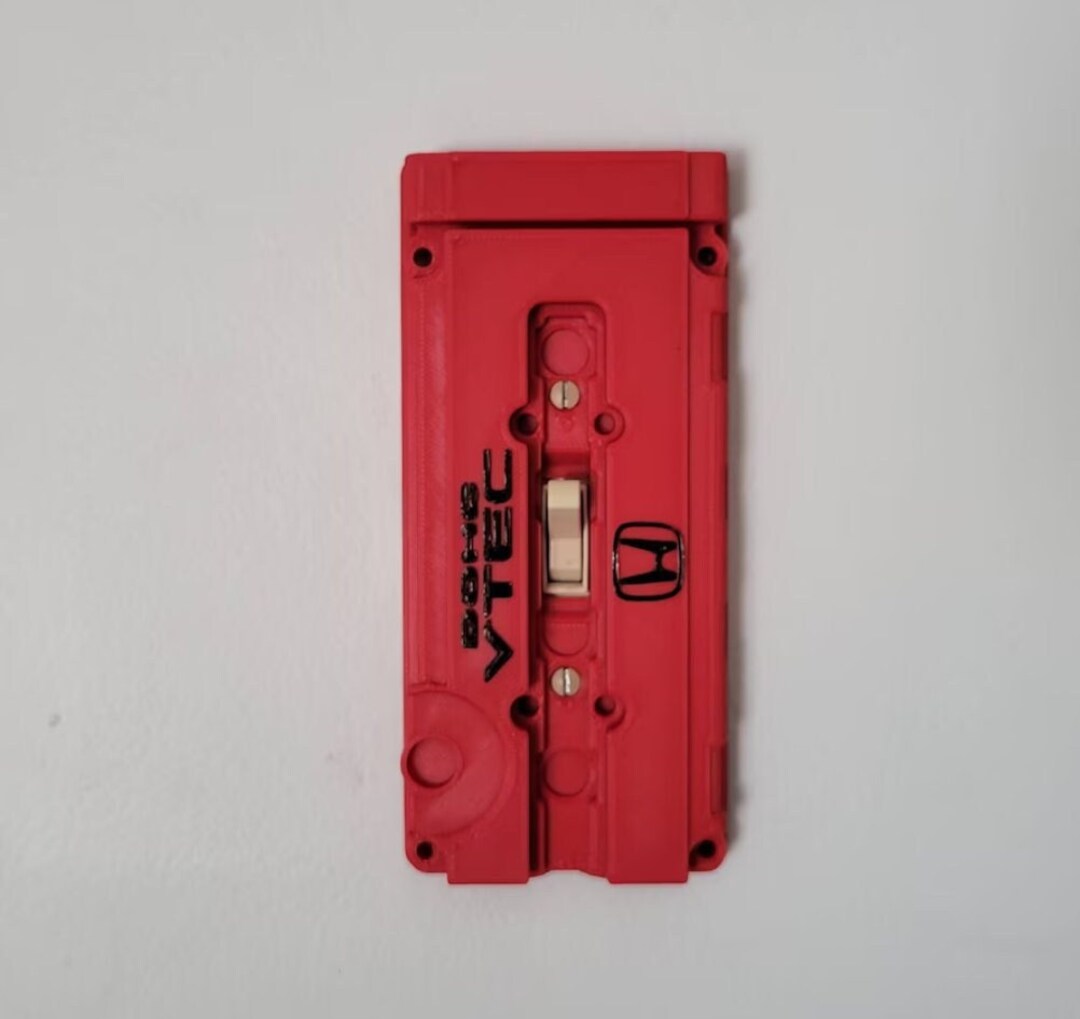 Honda VTEC Light Switch Plate/cover honda VTEC Valve Cover Light Switch ...