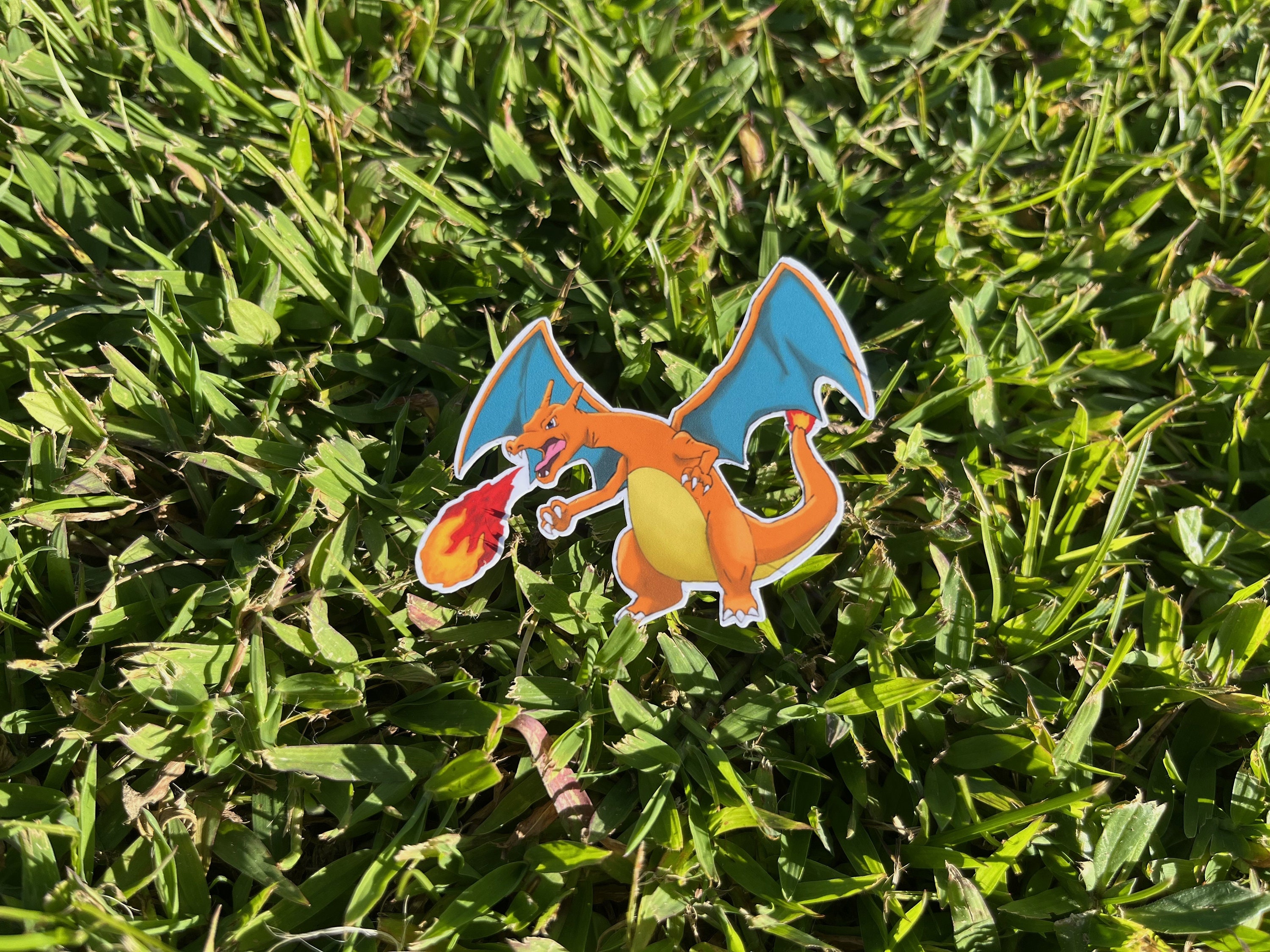Charizard Pokemon Sticker Water Resistant Vinyl Sticker Pokemon Anime ...