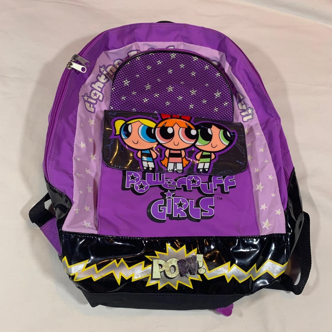 Vintage 90s / 2000s Y2k Ppg Power Puff Girls Backpack - Etsy