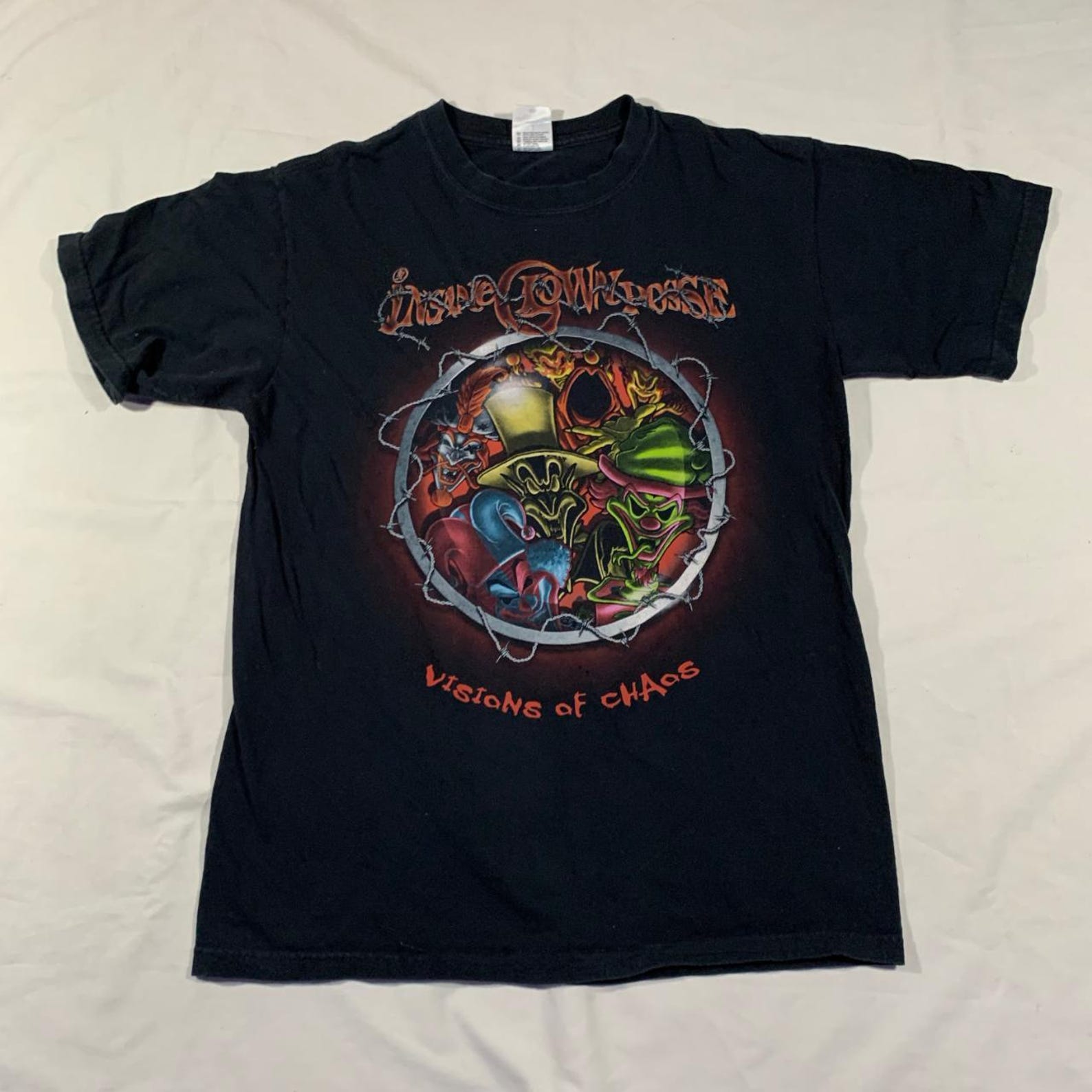 Vintage 90s / 2000s Y2k Icp Insane Clown Posse Hatchet Man Barbed Wire ...