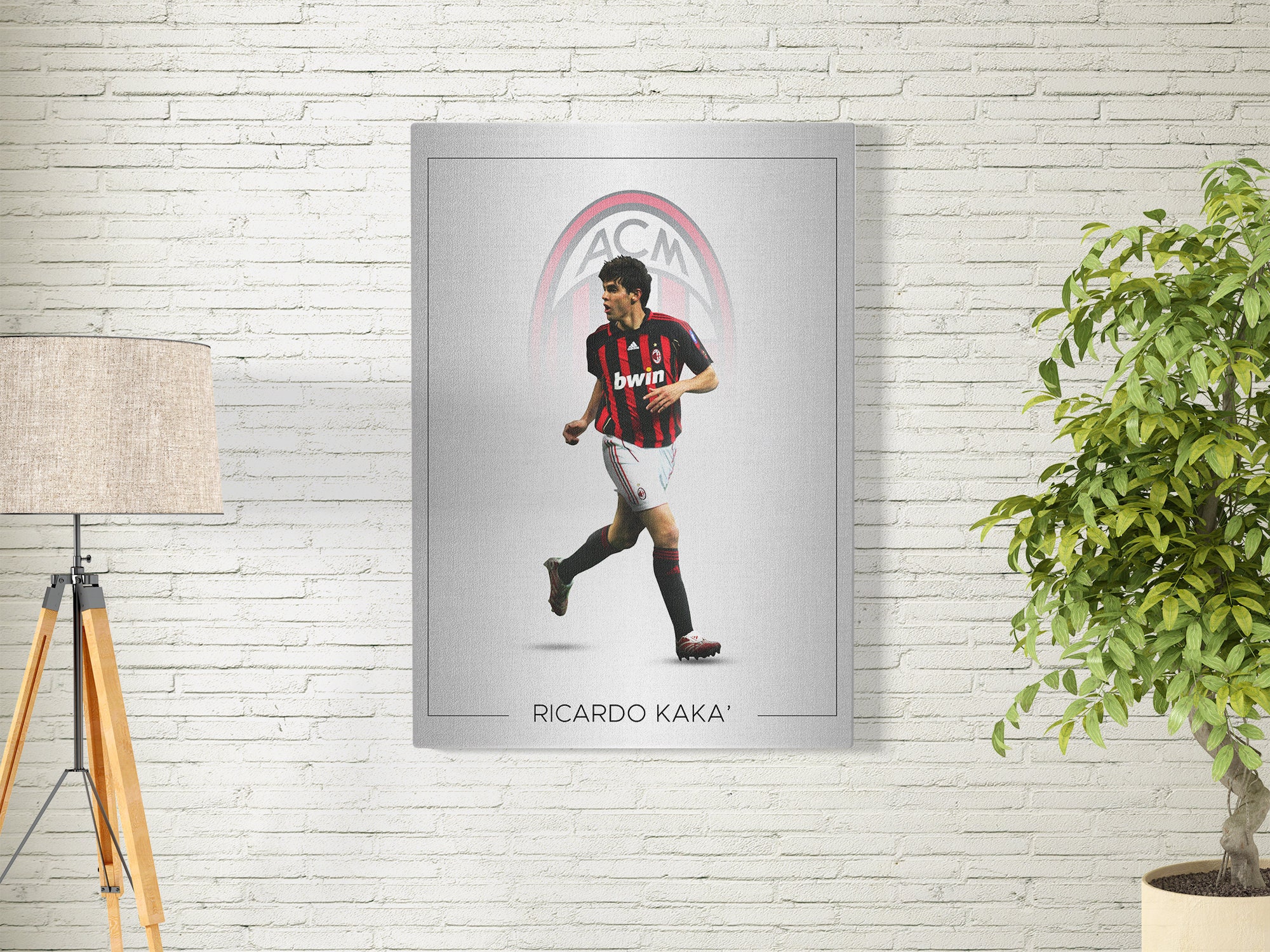 Ricardo Kaká Poster Football Player Digital Print Birthday's Gift ...