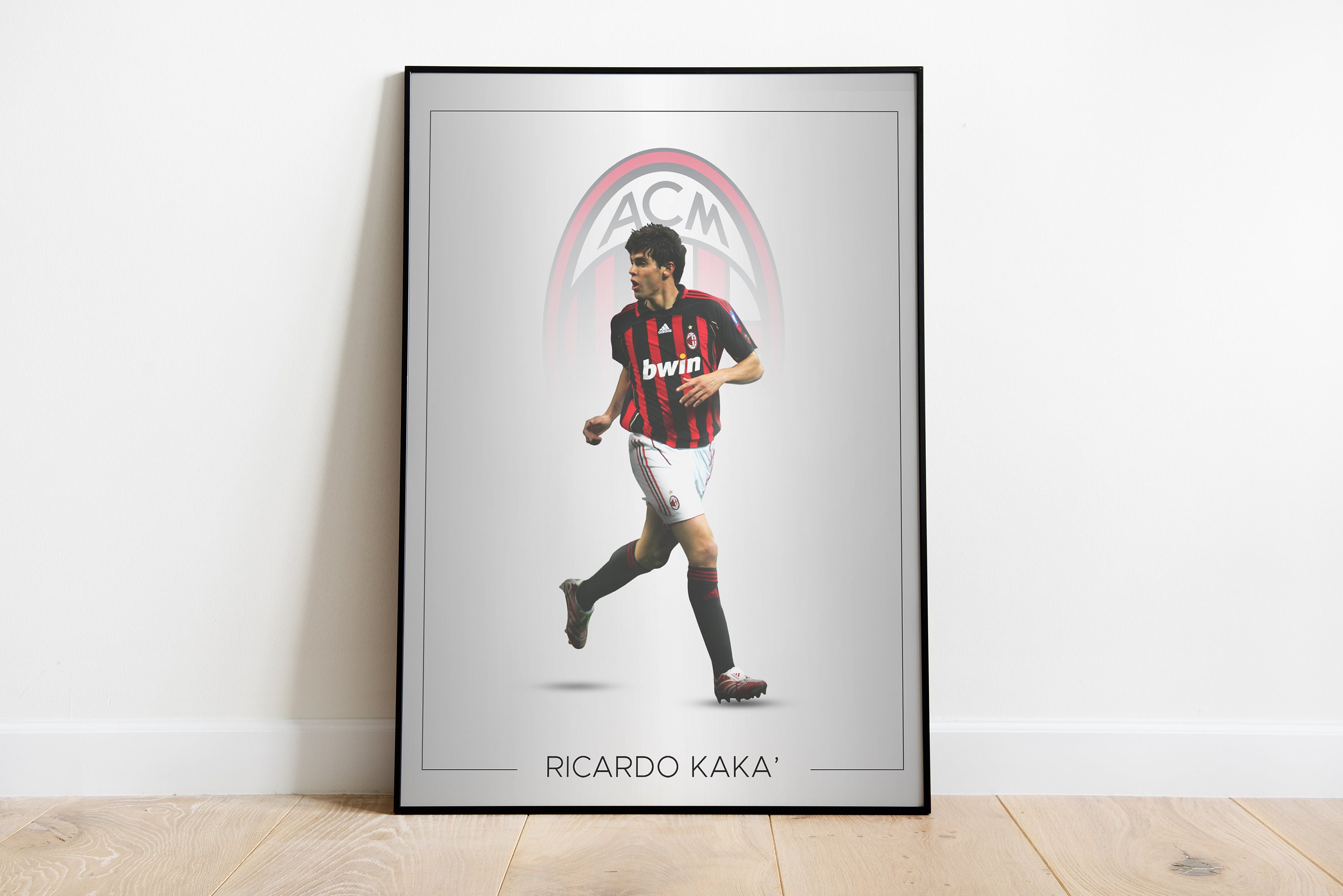 Ricardo Kaká Poster Football Player Digital Print Birthday's Gift ...