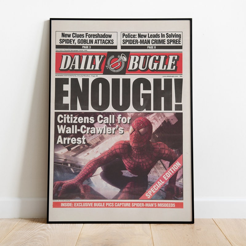 Daily Bugle - Etsy