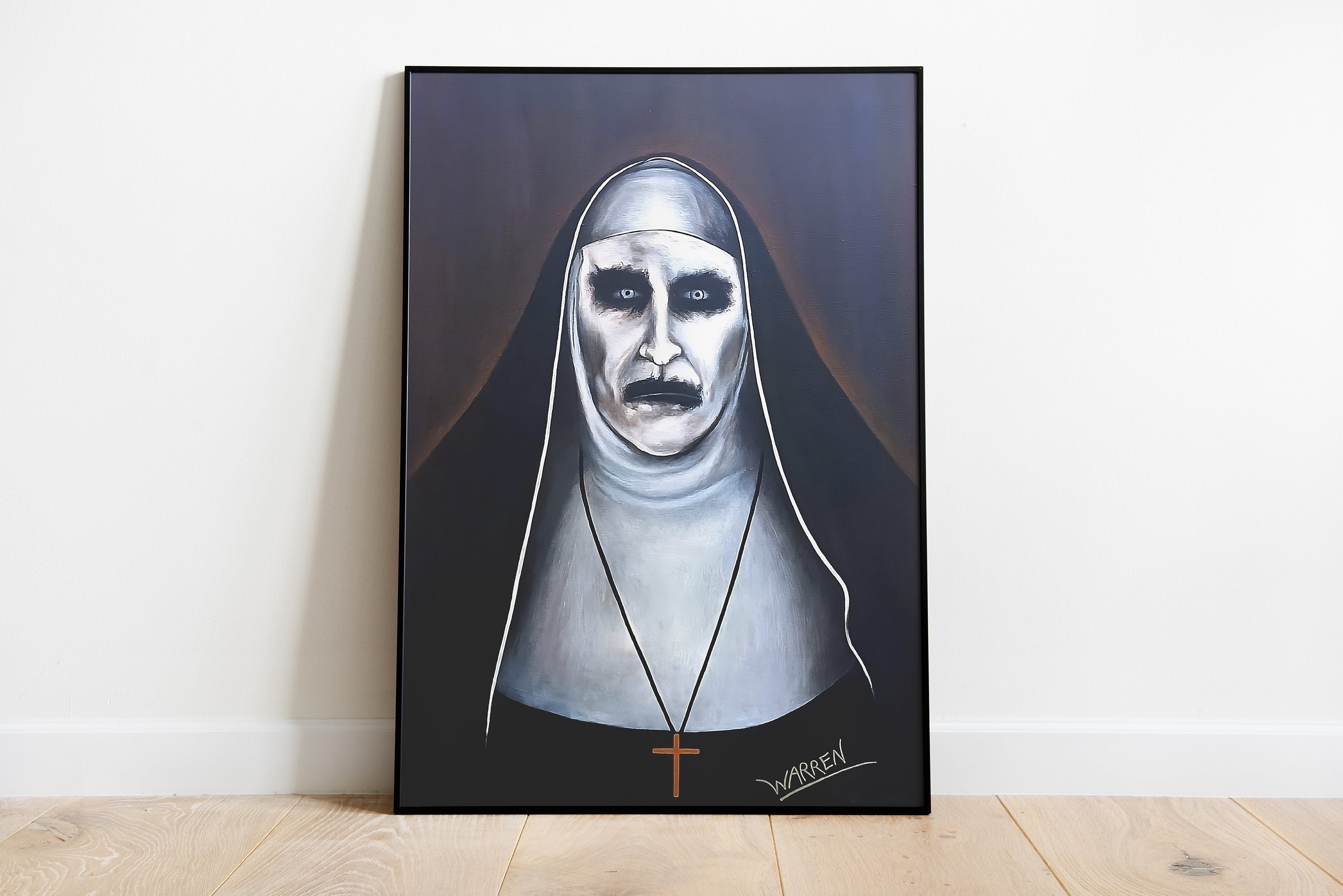 The Nun Valak the Conjuring Universe Digital Download Home Decor Movie ...