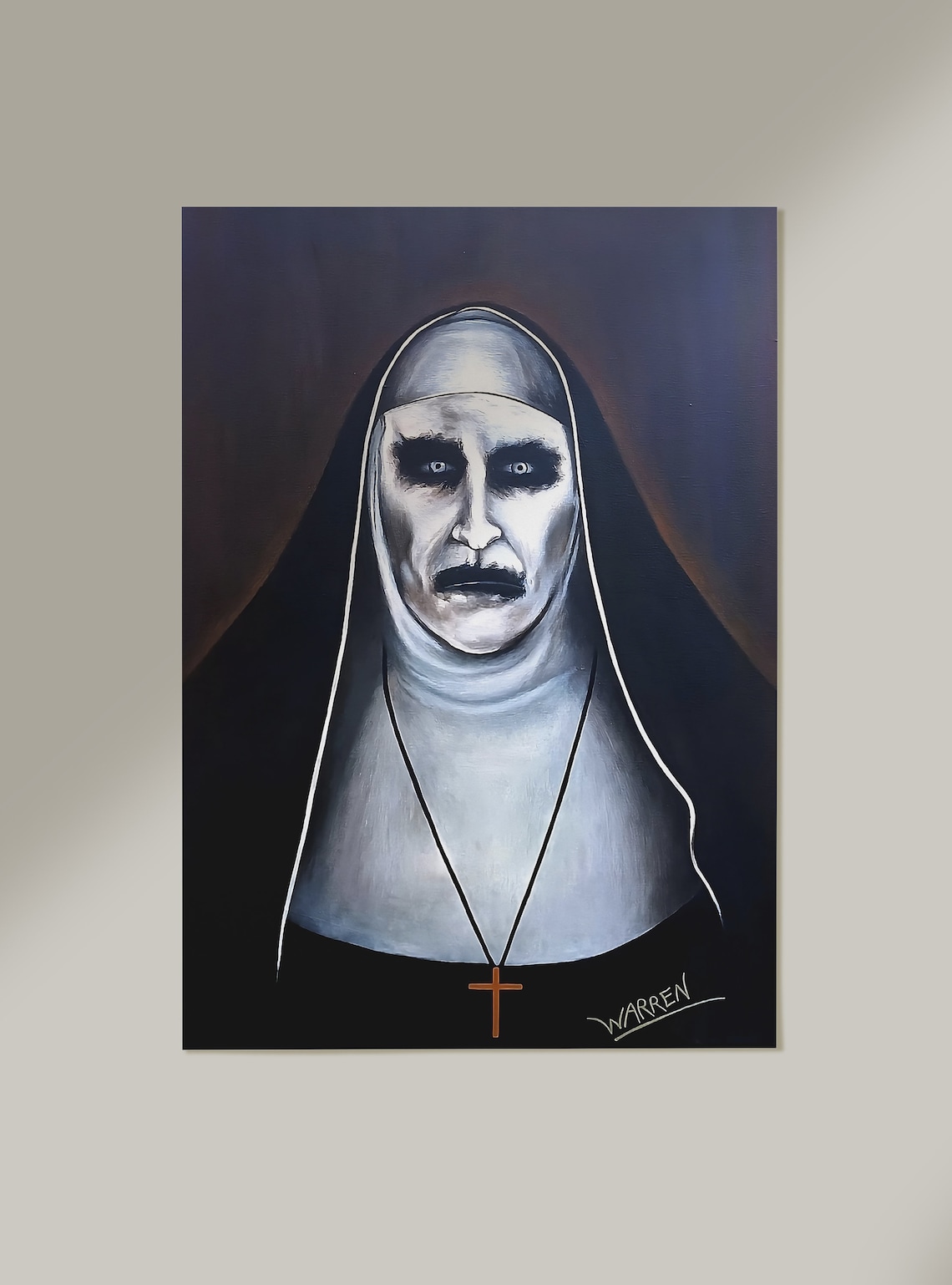 The Nun Valak the Conjuring Universe Digital Download Home Decor Movie ...