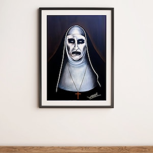 The Nun Valak the Conjuring Universe Digital Download Home Decor Movie ...
