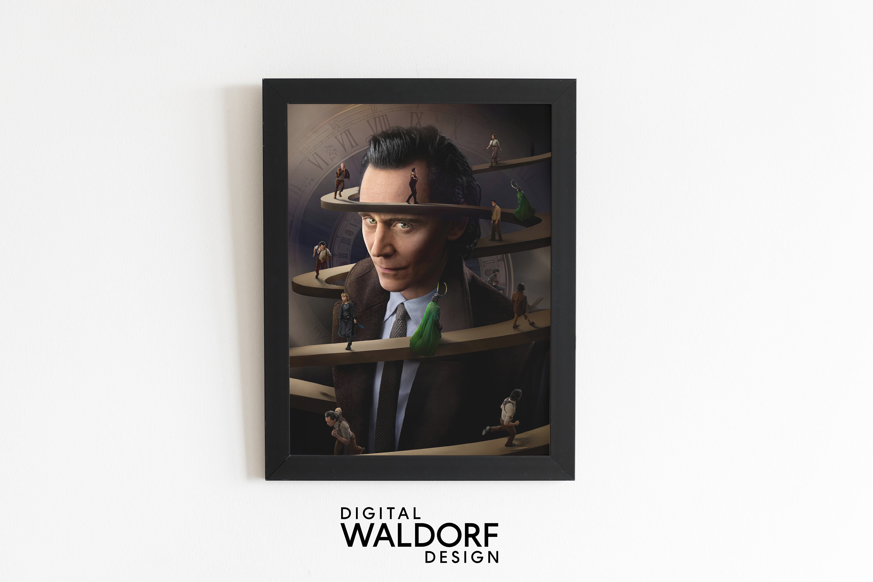 Loki Poster TV Series Mcu Season Two Digital Download Home Decor Movie ...