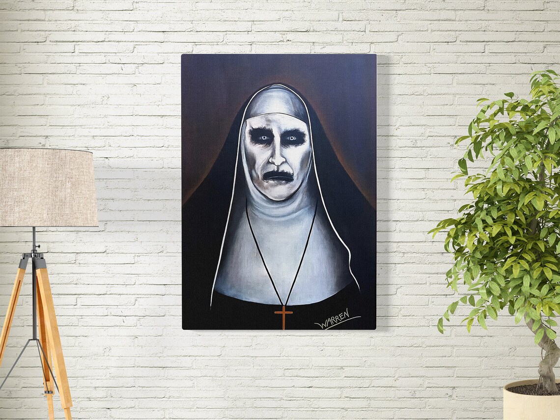The Nun Valak the Conjuring Universe Digital Download Home Decor Movie ...