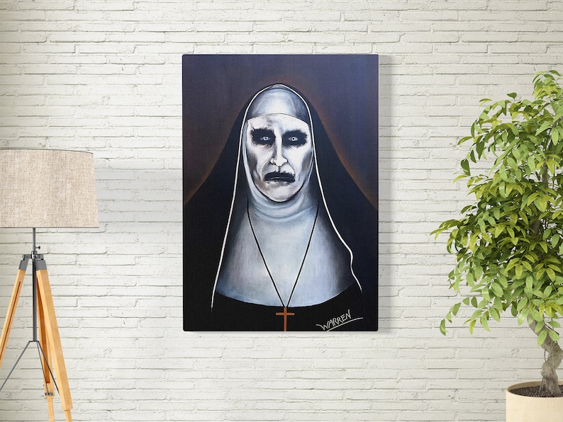 The Nun Valak the Conjuring Universe Digital Download Home Decor Movie ...