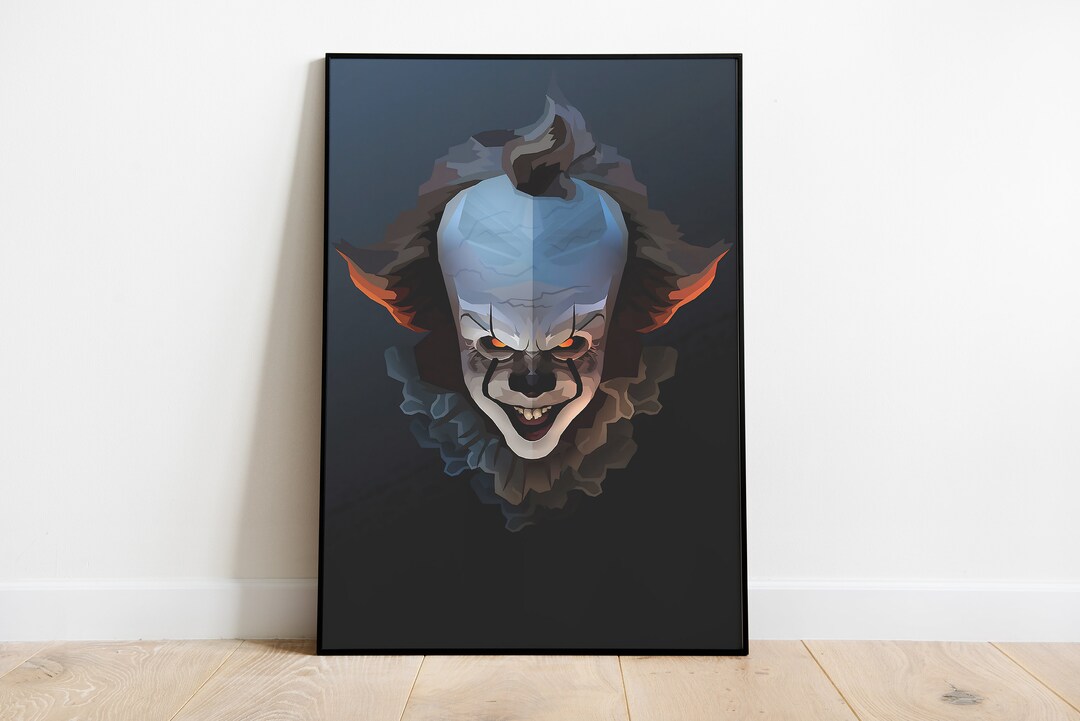 IT Horror Movie Pennywise Clown Digital Download Home Decor Halloween ...