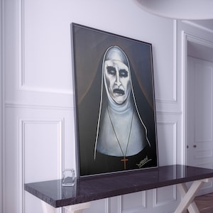 The Nun Valak the Conjuring Universe Digital Download Home Decor Movie ...