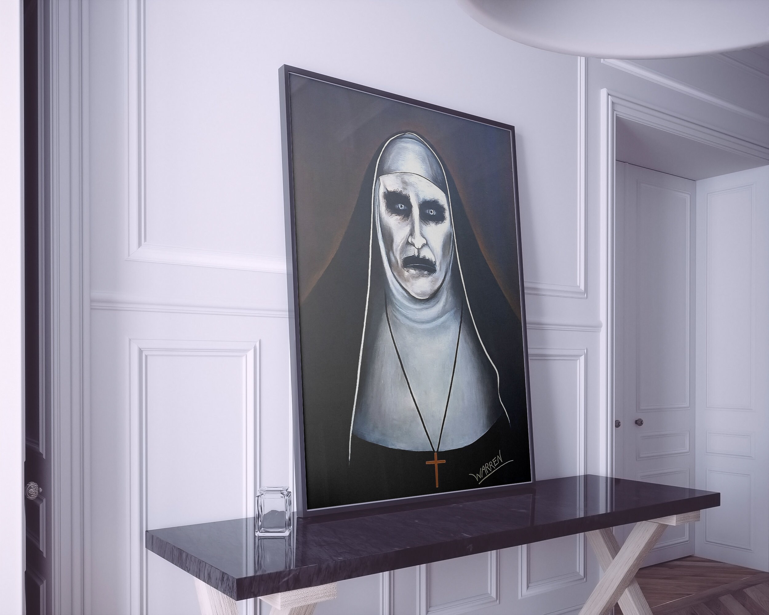 The Nun Valak the Conjuring Universe Digital Download Home Decor Movie ...