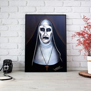The Nun Valak the Conjuring Universe Digital Download Home Decor Movie ...
