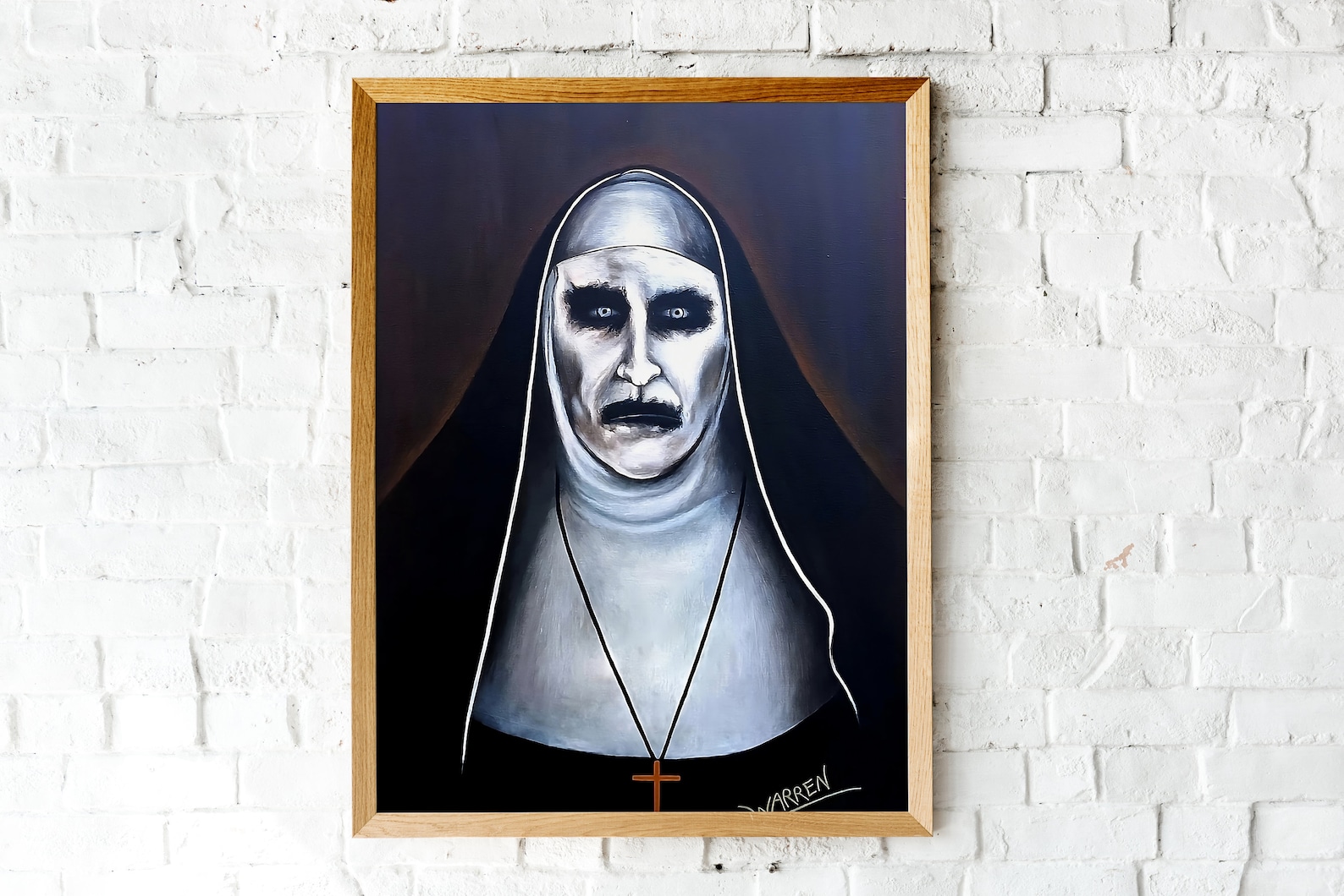 The Nun Valak the Conjuring Universe Digital Download Home Decor Movie ...
