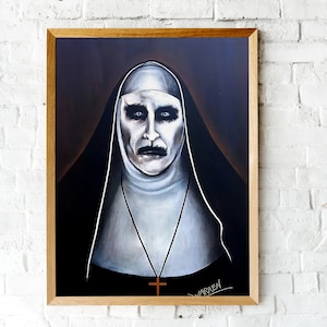 The Nun Valak the Conjuring Universe Digital Download Home Decor Movie ...