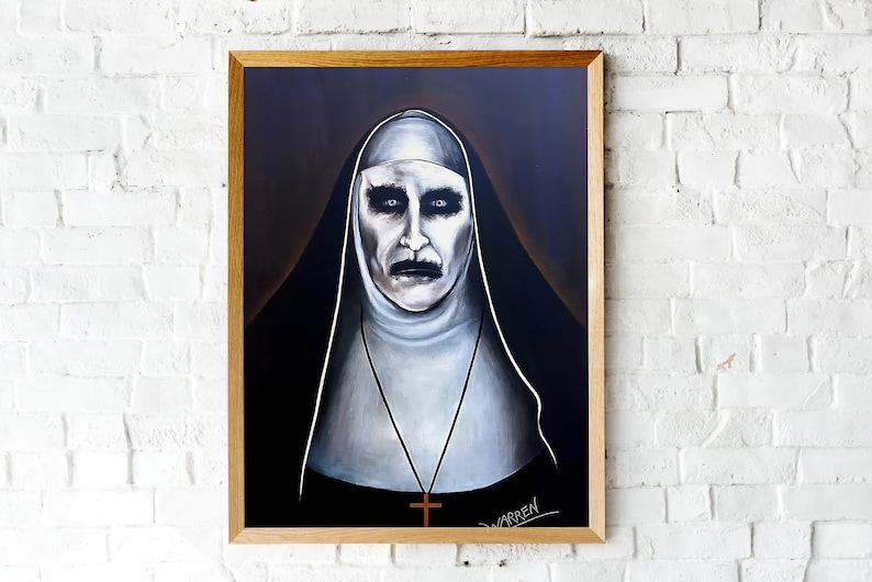 The Nun Valak the Conjuring Universe Digital Download Home Decor Movie ...
