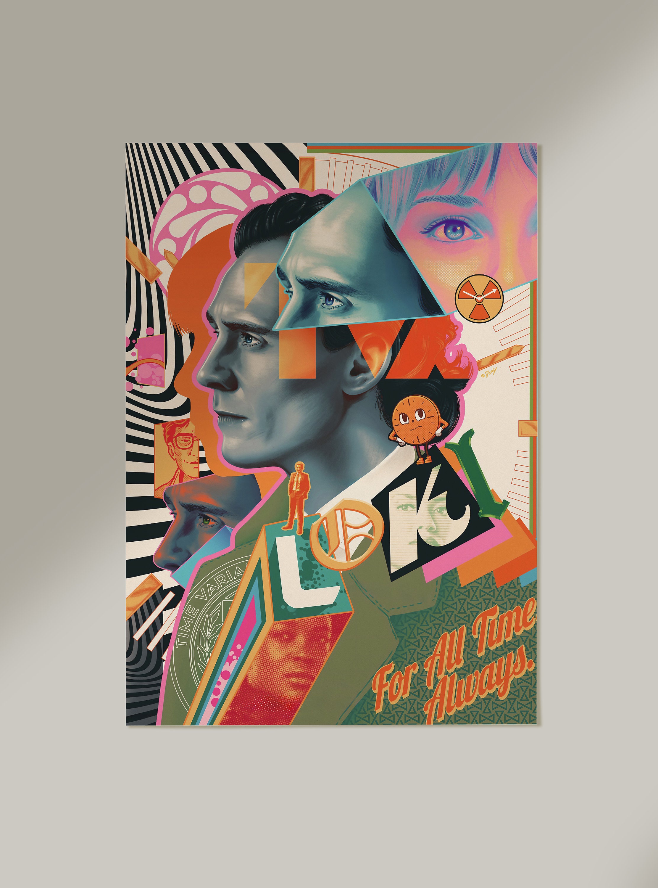 Loki Poster TV Series Avengers Mcu Season Two Digital Download Home ...