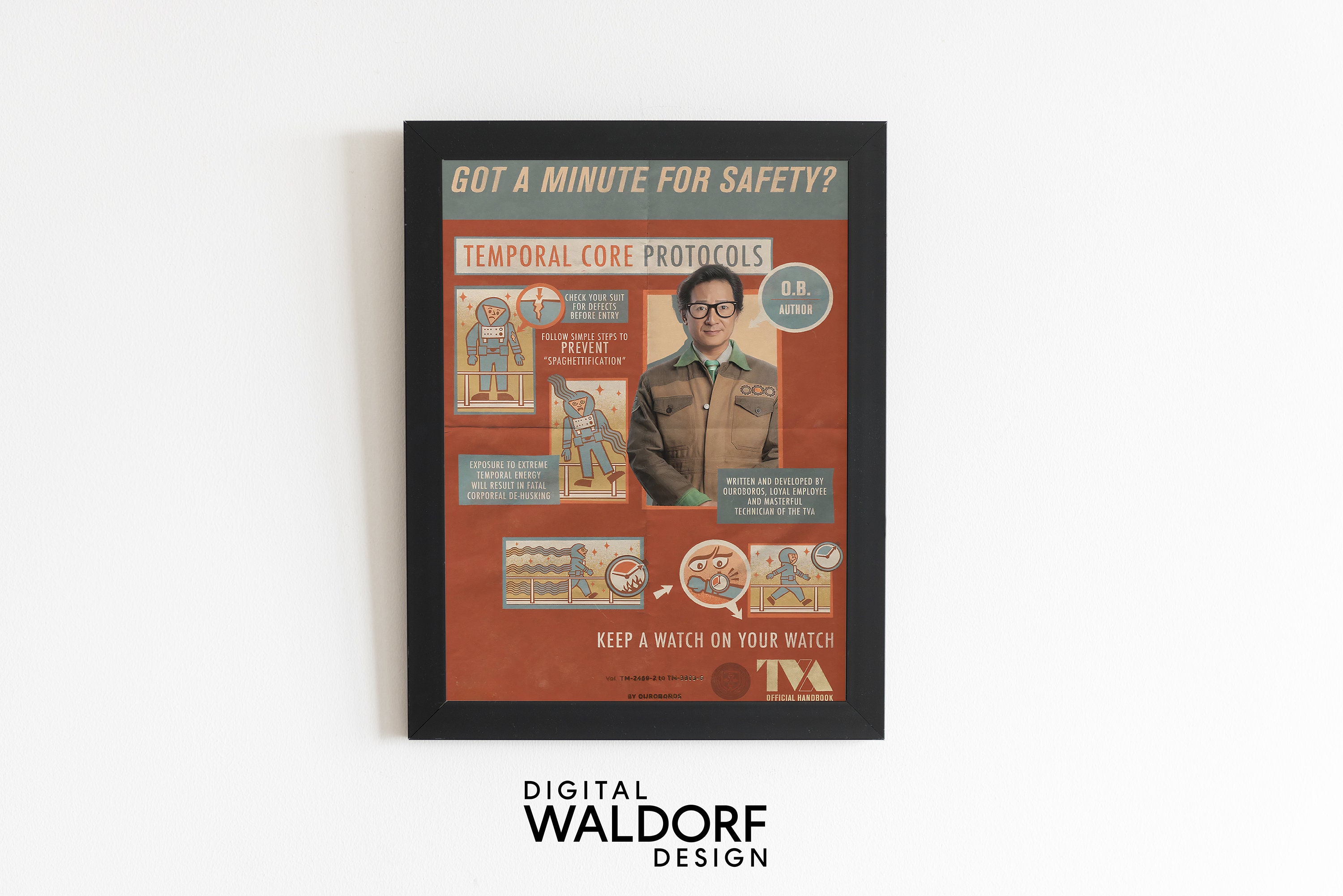 Ouroboros TVA Handbook Loki Poster TV Series Avengers Mcu Season Two ...