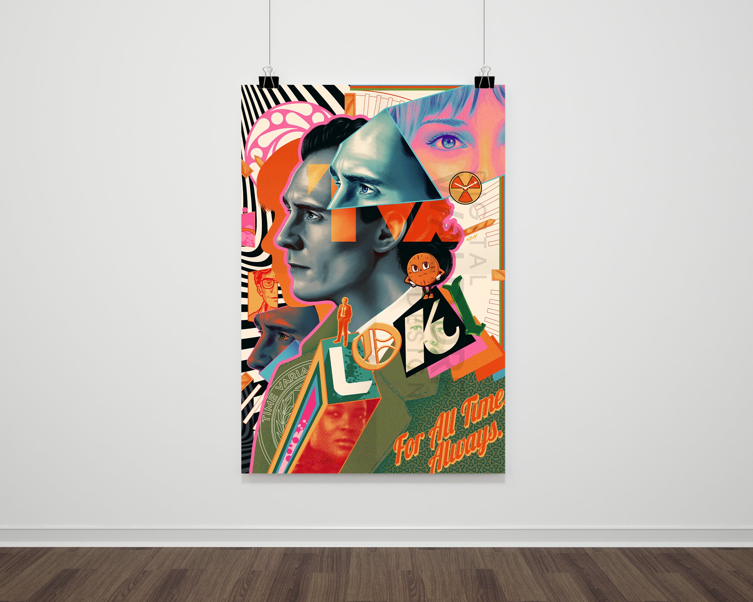 Loki Poster TV Series Avengers Mcu Season Two Digital Download Home ...