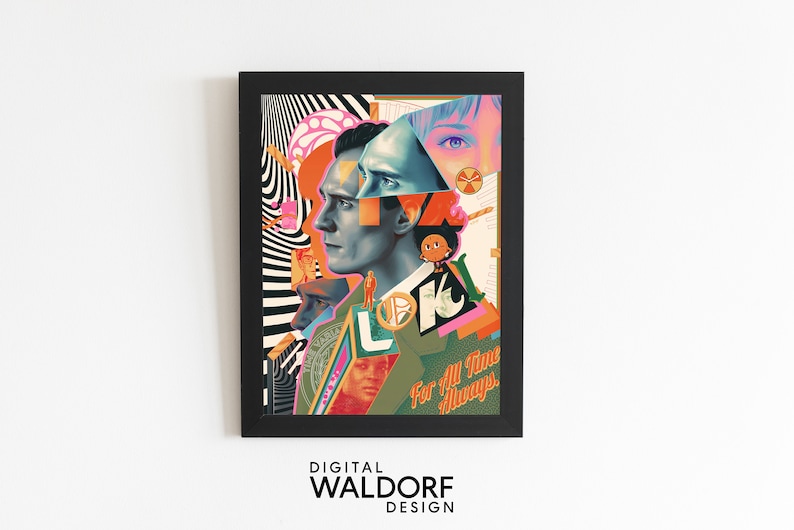 Loki Poster TV Series Avengers Mcu Season Two Digital Download Home ...