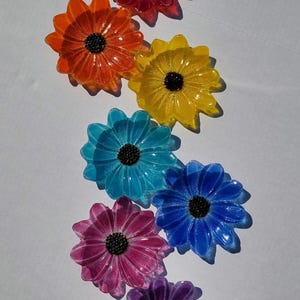 Flower Glass Dish - Etsy