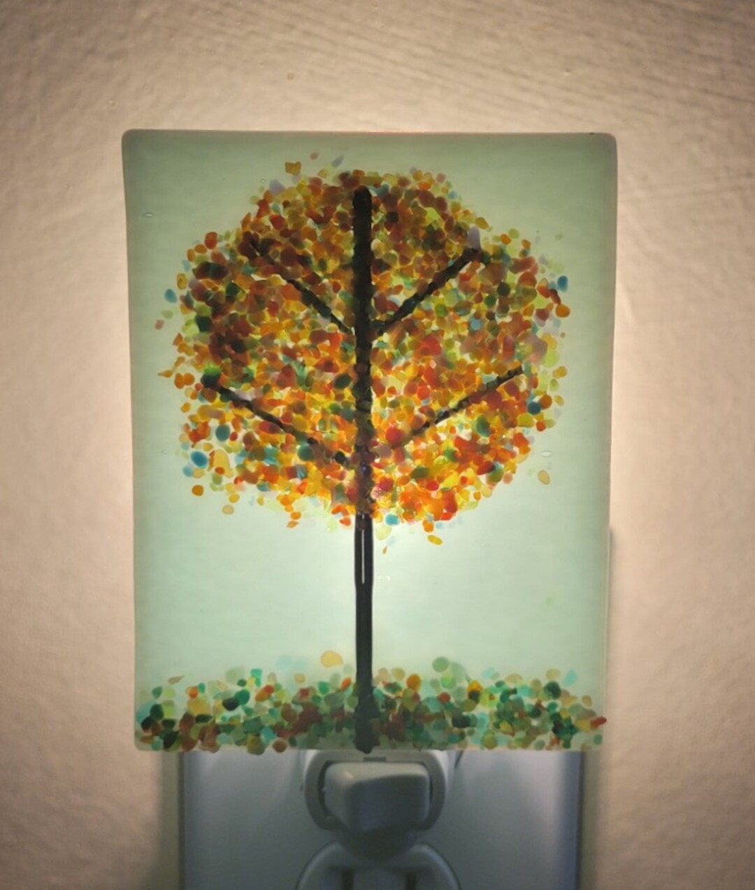 Colorful Tree Night Light - Etsy
