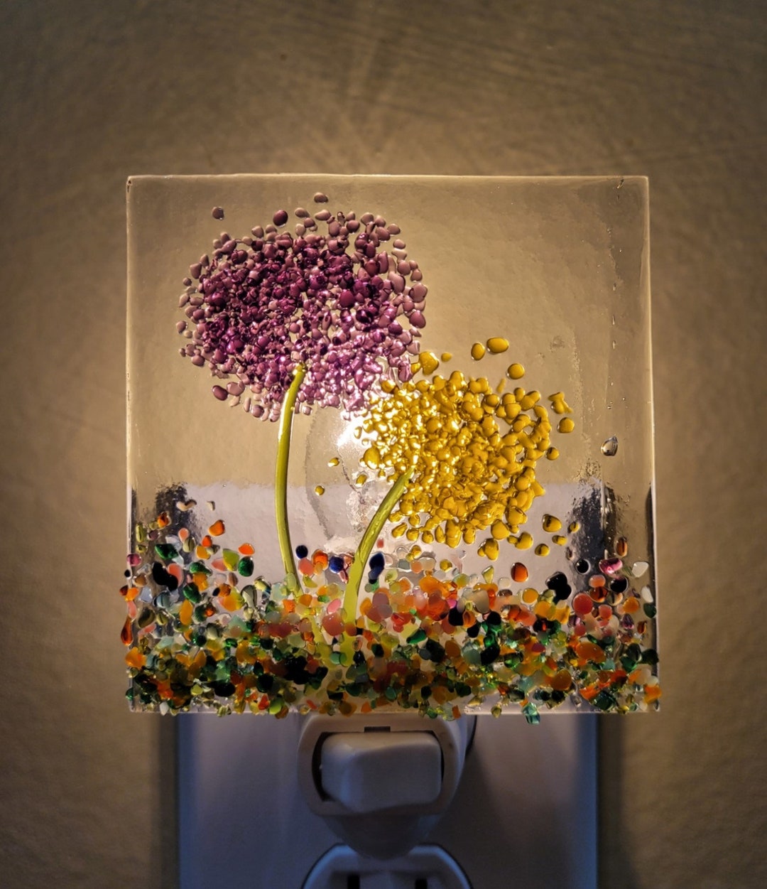 Violet Garden Night Light - Etsy