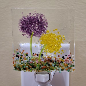 Violet Garden Night Light - Etsy