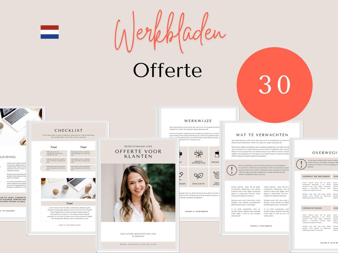 30 Pages A4 | Proposal Template Canva | Proposal and Quotation for VA ...