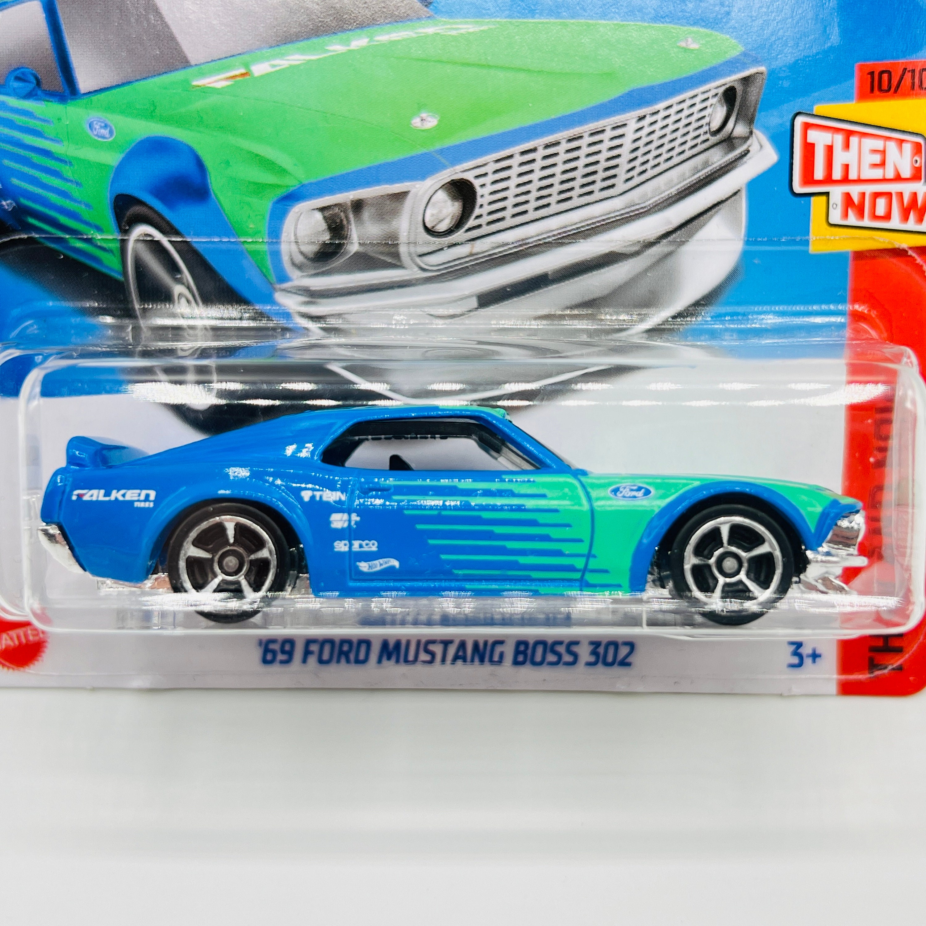 Hot Wheels '69 Ford Mustang Boss 302: Diecast Car With Falken Livery - Etsy